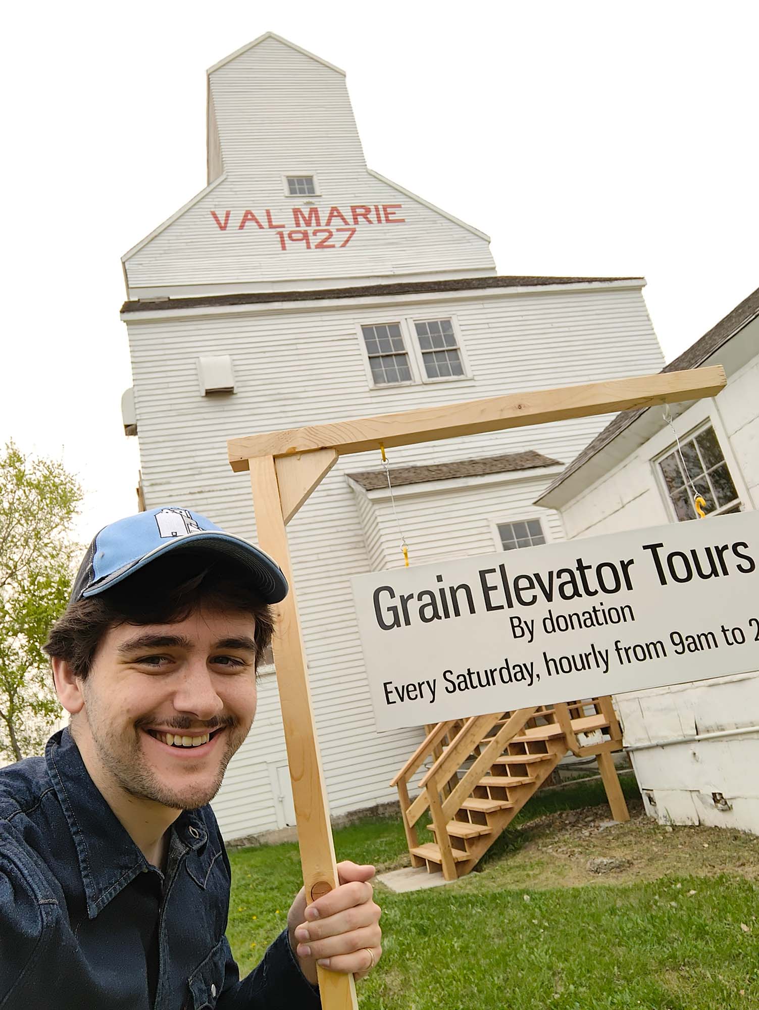 Val Marie Heritage Grain Elevator - Saskatchewan Open Farm Days